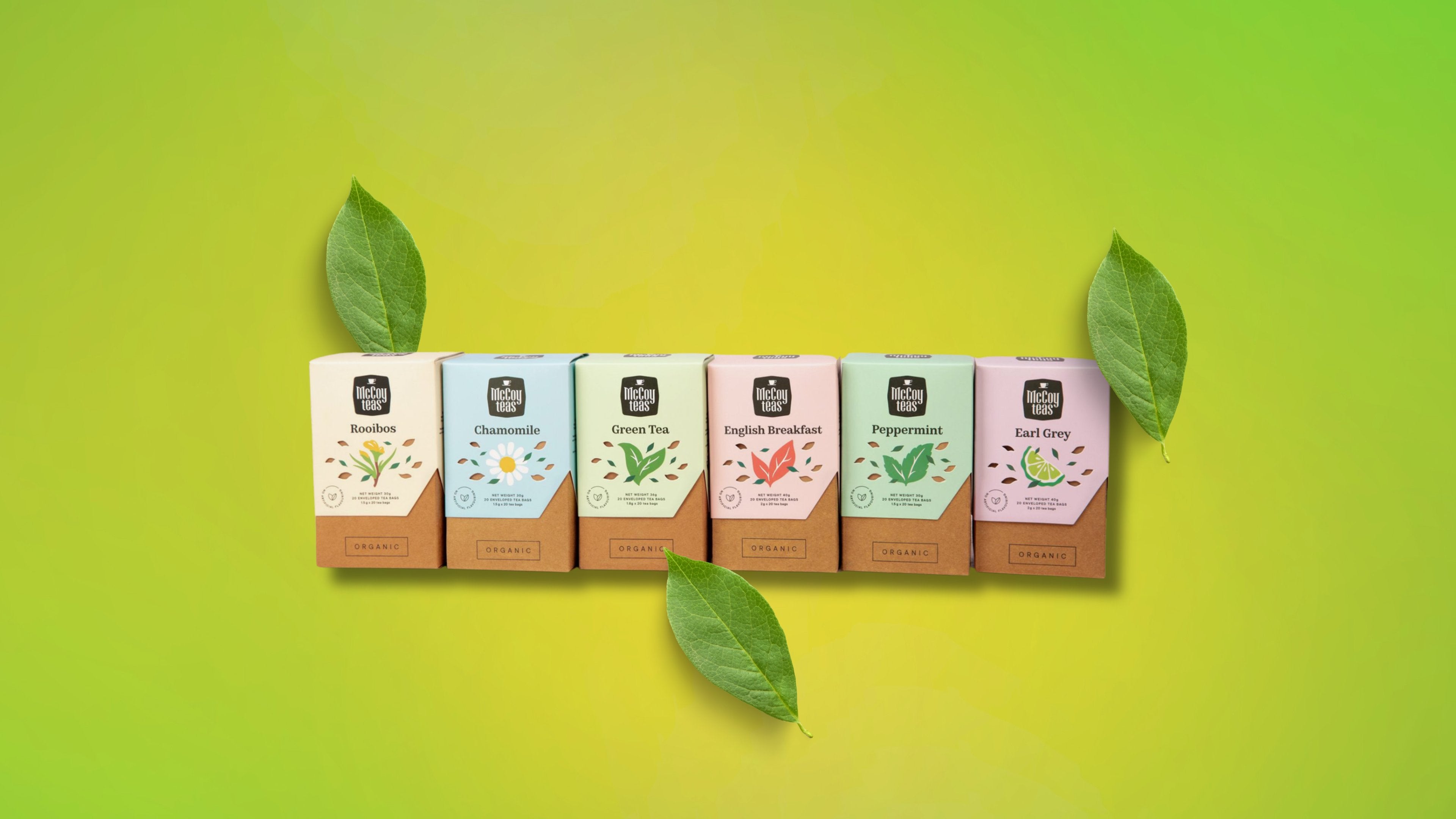 Organic Collection – McCoy Teas Canada