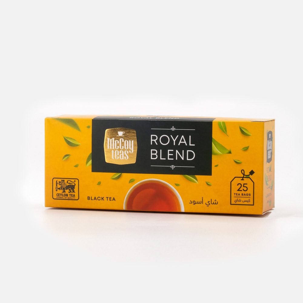Royal Blend : 25 Tea Bags – McCoy Teas Canada